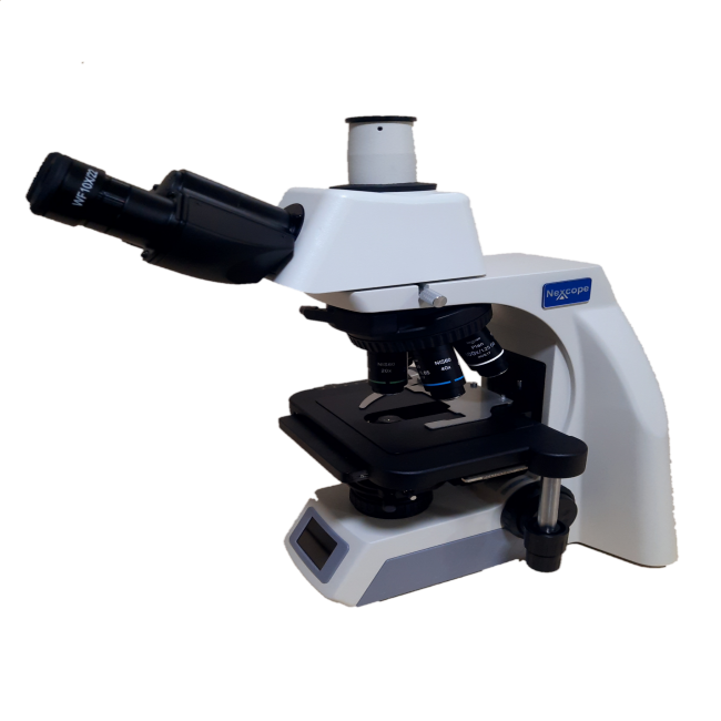 MICROSCÓPIO BIOLÓGICO TRINOCULAR NEXCOPE NE 620 | Guia Laboratorial
